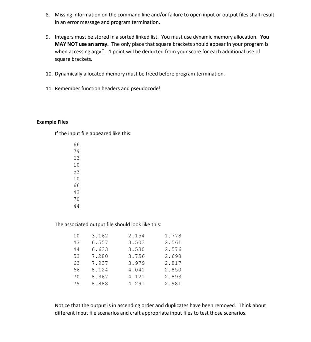 Solved ECE 1400 Final Project Requirements - Fall 2023 | Chegg.com