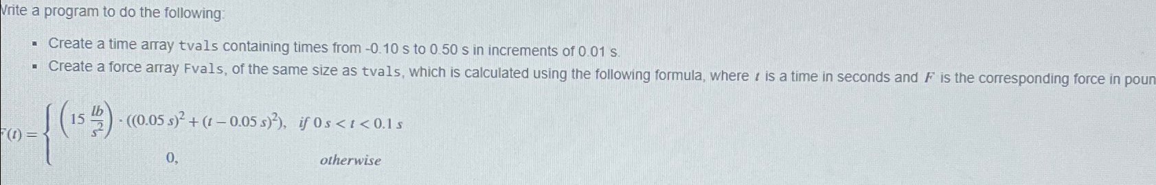 Solved Vrite A Program To Do The Following Create A Time