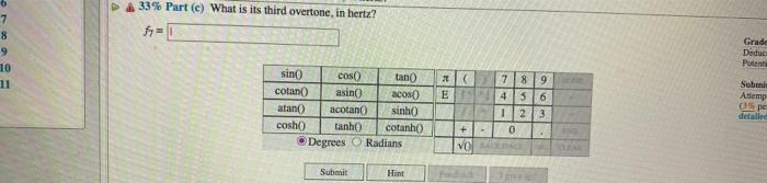 Solved (9\%) Problem 11: Suppose a low bruss instrament, | Chegg.com Solved (9\%) Problem 11: Suppose a low bruss instrament, | Chegg.com