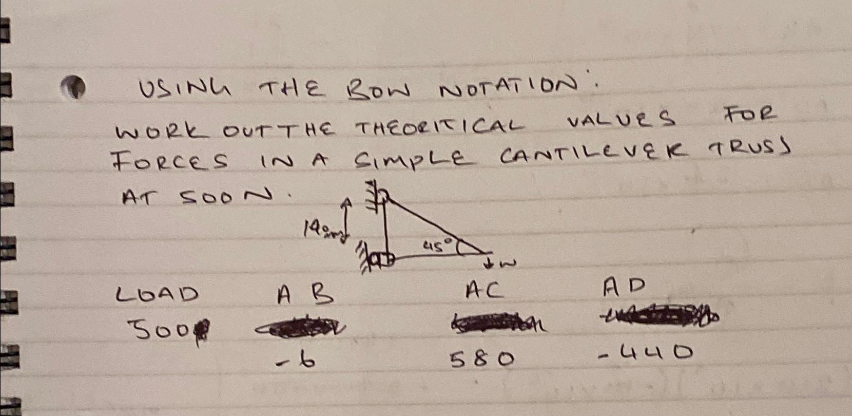 Solved (1) ﻿USING THE BOW NOTATION:WORK OUTTHE THEORITICAL | Chegg.com