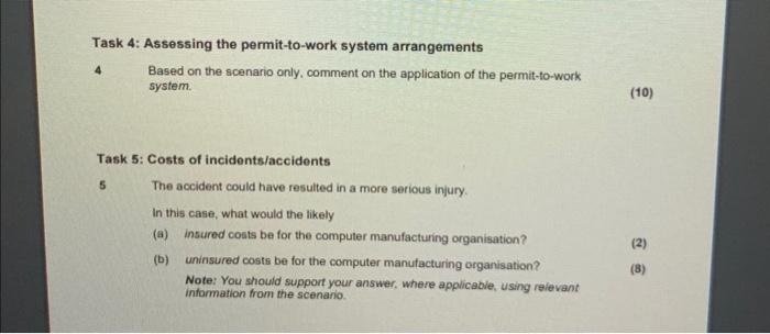 Solved PTW issuer. The contractor is trained in the | Chegg.com