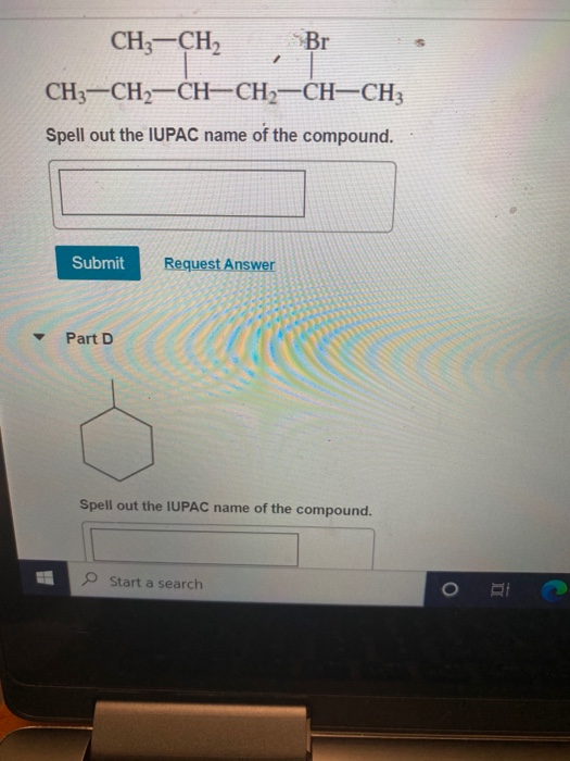 Solved CH3-CH Br CH3-CH2-CH-CH2-CH-CH3 Spell out the IUPAC | Chegg.com