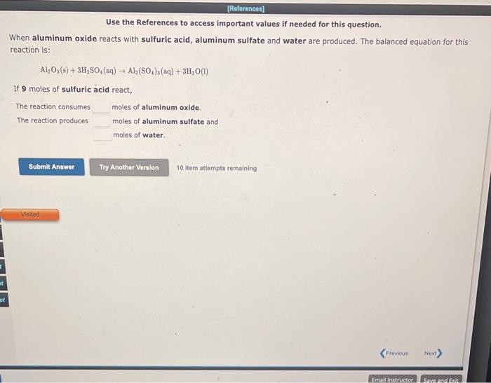 Solved Use the References to access important values if | Chegg.com