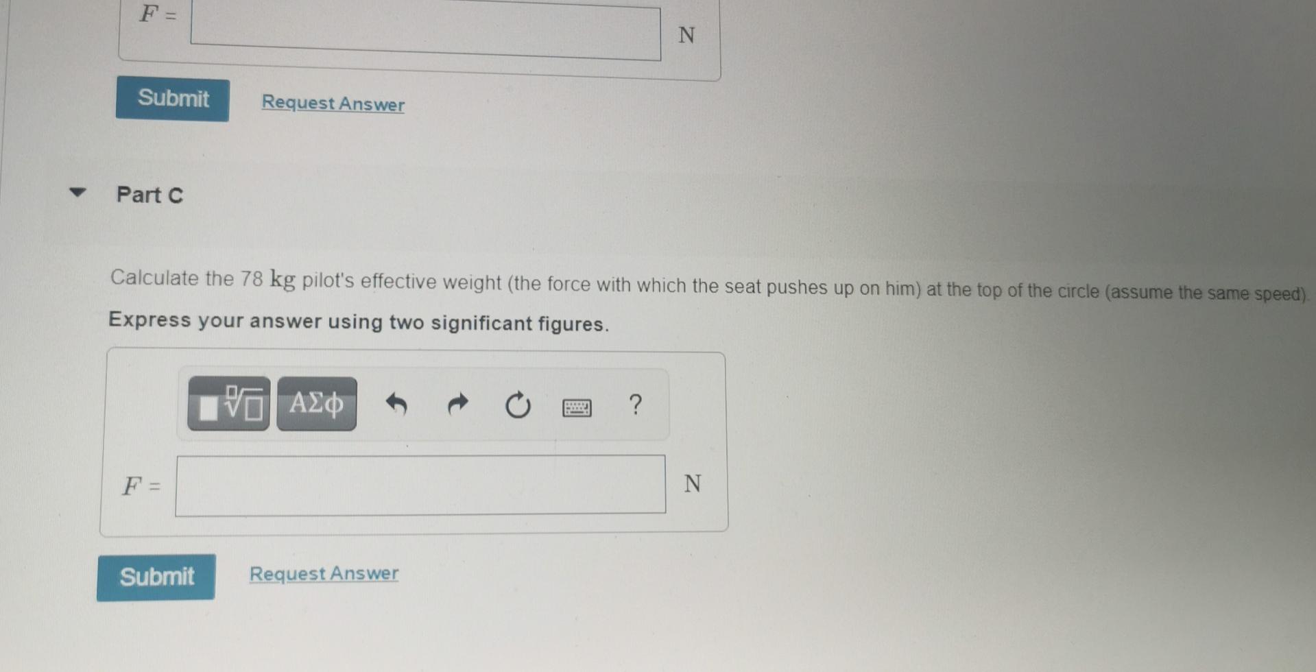 Solved A jet pilot takes his aircraft in a vertical loop. As | Chegg.com