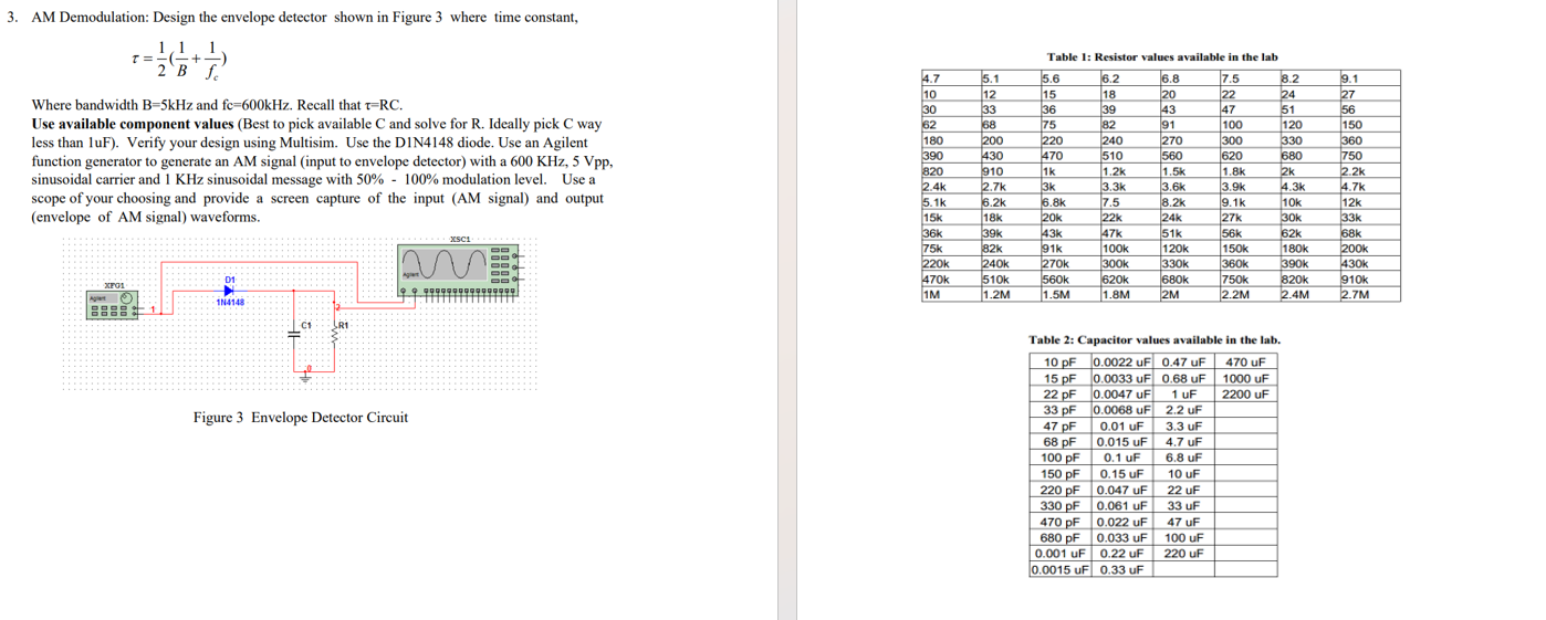 Solved Please post all calculations/Multisim circuits and | Chegg.com