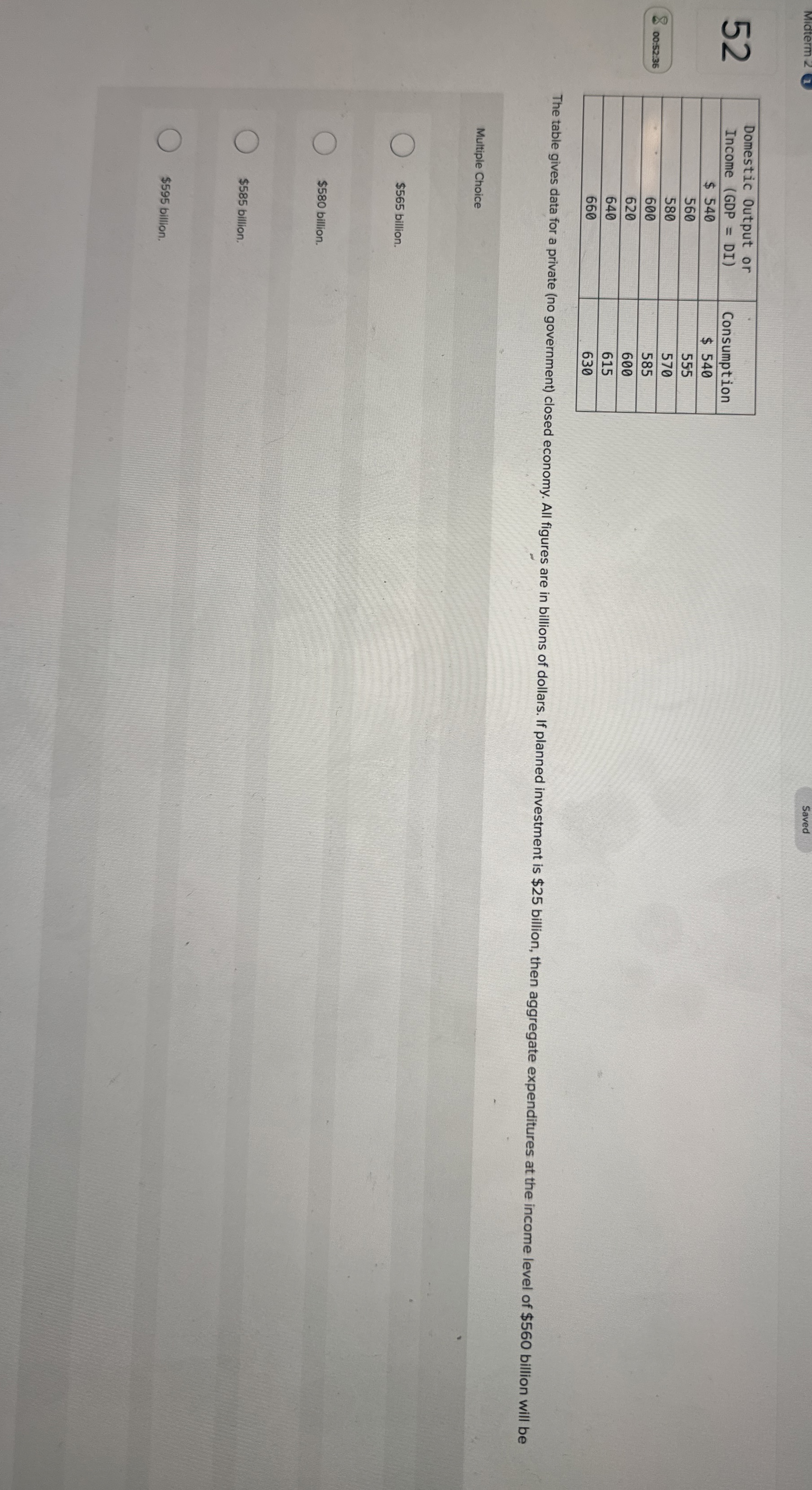 Solved Midterm 20Saved5200:52:36\table[[\table[[Domestic | Chegg.com
