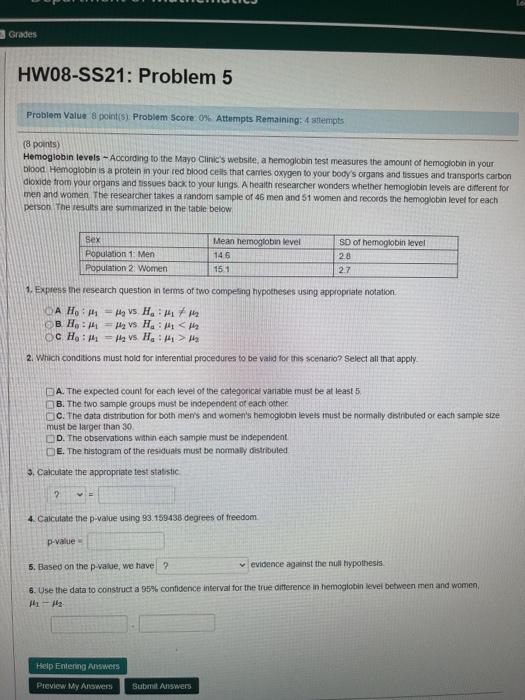 Solved HW08-SS21: Problem 5 Hengevels en www 23 காய பையன் | Chegg.com