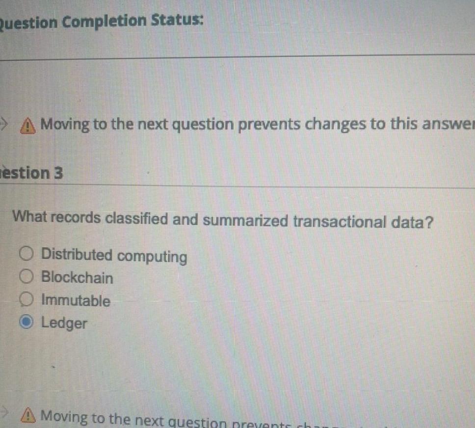 Solved Question Completion Status:Moving to the next | Chegg.com