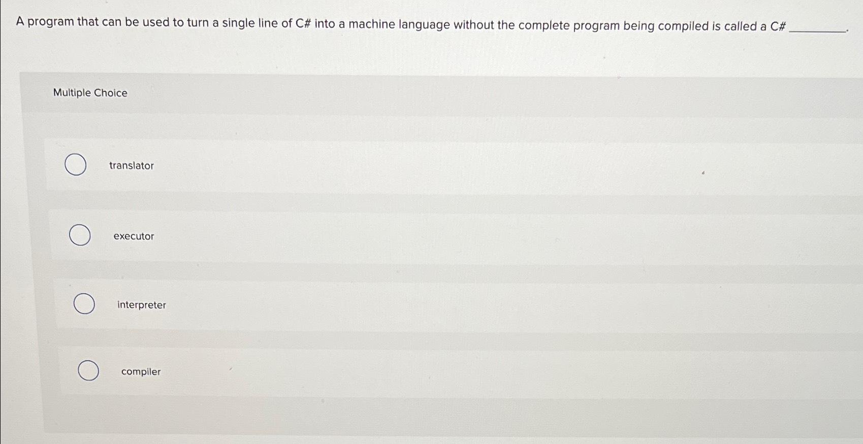 Solved A program that can be used to turn a single line of | Chegg.com