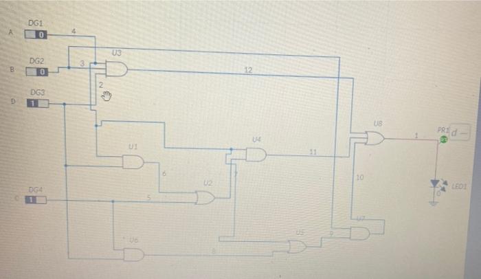 Solved DG1 D 03 B DG2 0 12 2 DG3 D UB PRED UI 10 LEO DG | Chegg.com