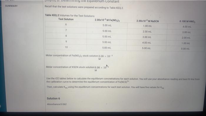 Report Table KEQ,4: Solution 6 ICE Table | Chegg.com Report Table KEQ,4: Solution 6 ICE Table | Chegg.com