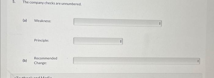 Solved (a) For each procedure, explain the weakness in | Chegg.com