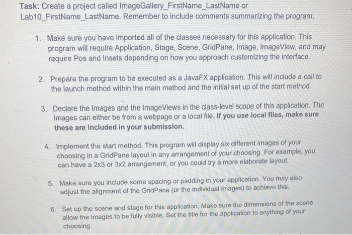 Solved please list the imports at the top of fhe javafx code | Chegg.com