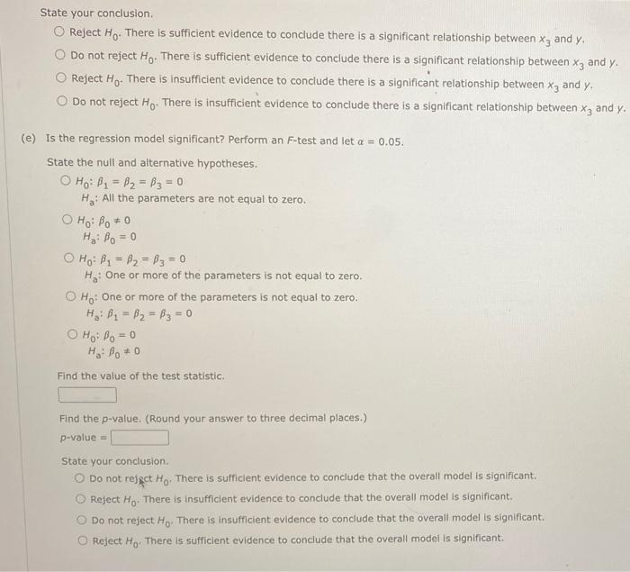 Solved Shown below is a partial computer output from a | Chegg.com