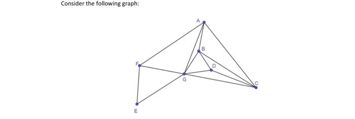 Solved 7. Give the adjacency matrix for the graph K4. 8. In | Chegg.com