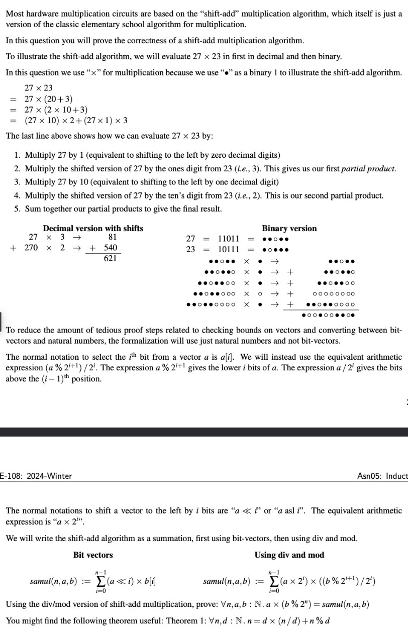 Solved Most Hardware Multiplication Circuits Are Based On