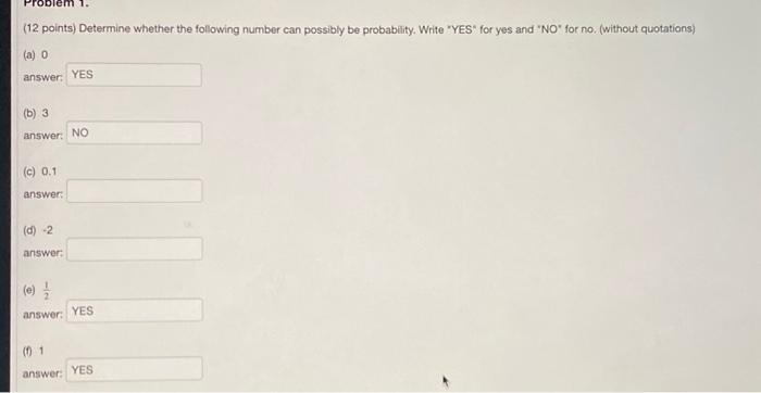 Solved (12 points) Determine whether the following number | Chegg.com