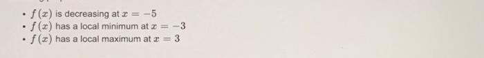 Find a continuous and differentiable functiom f(x) | Chegg.com