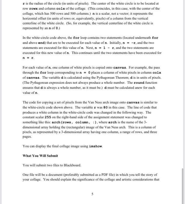 Solved Initially the canvas will be blank (white). You can | Chegg.com