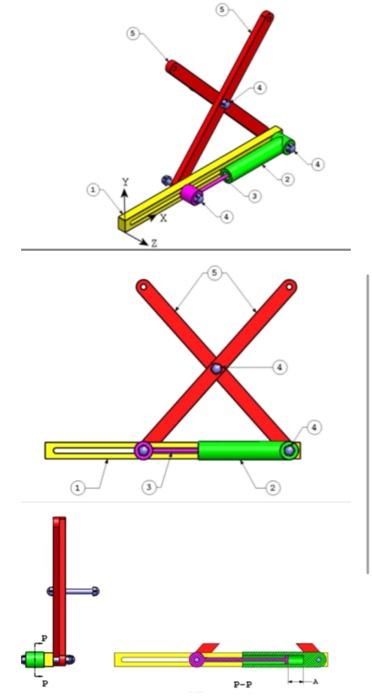 Solved (Linkage Assembly) It contains 1 Linkage_Base (1), 1 | Chegg.com