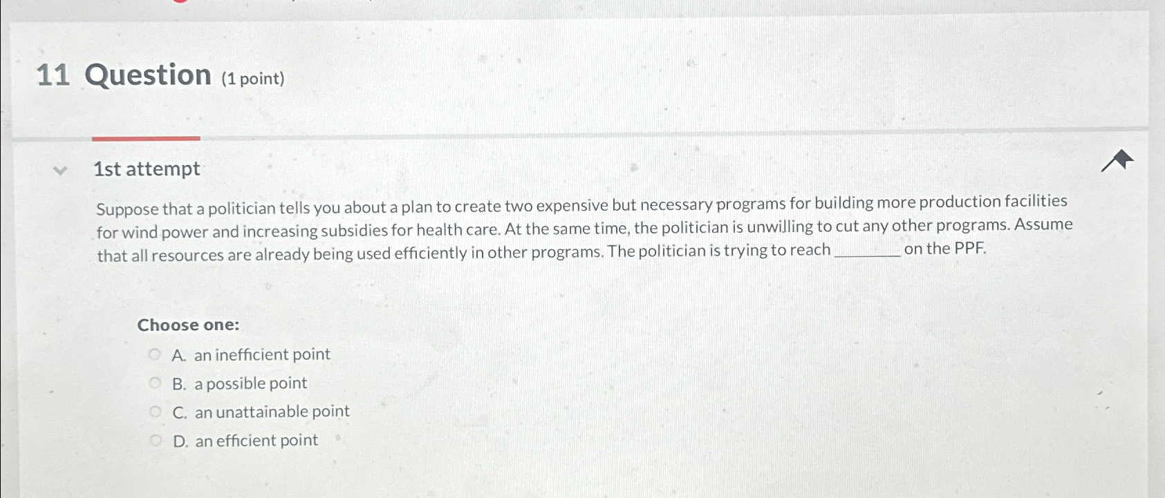 Solved 11 ﻿Question (1 ﻿point)1st attemptSuppose that a | Chegg.com