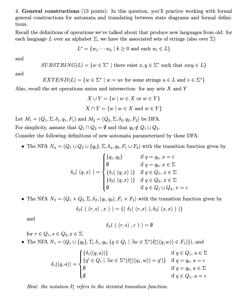 Please help solve all parts needed | Chegg.com