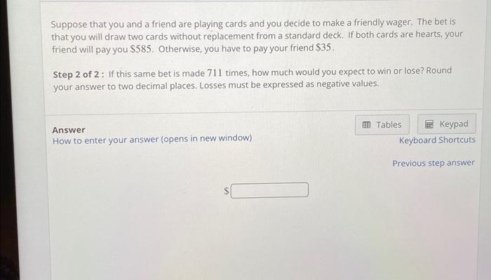 Solved Suppose that you and a friend are playing cards and | Chegg.com