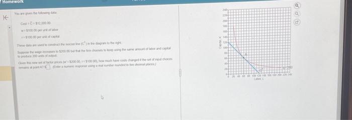 Instead of graphing at $40and 200 units graph at $200 | Chegg.com