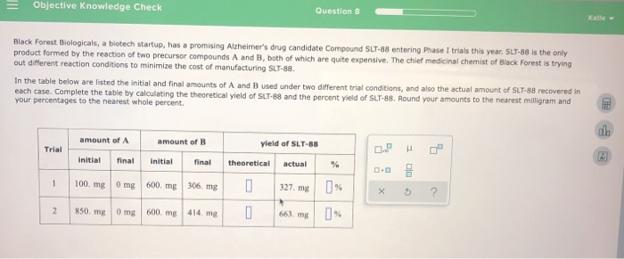 Solved = Objective knowledge Check Question 8 Black Forest | Chegg.com