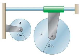Disk B is at rest when it is brought into contact | Chegg.com