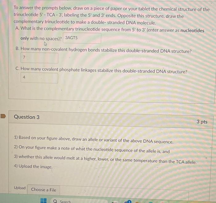 Solved To answer the prompts below, draw on a piece of paper | Chegg.com
