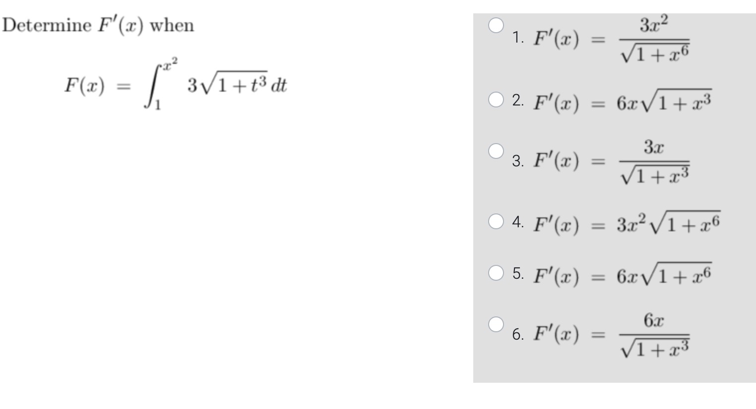 Solved Determine F'(x) | Chegg.com