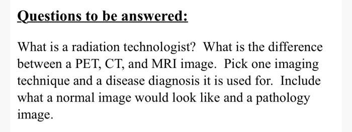 Solved Questions to be answered: What is a radiation | Chegg.com