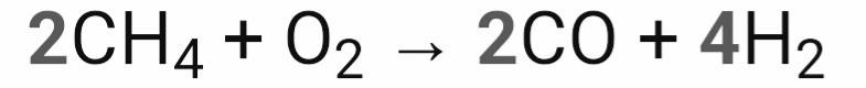 Solved CH4+H2O→CO+3H2N2+3H2 2NH3CO+H2O CO2+H22CH4+O2→2CO+4H2 | Chegg.com