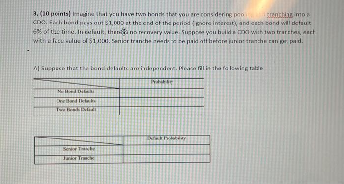 Solved solve and show work to fill in the blanks for each | Chegg.com