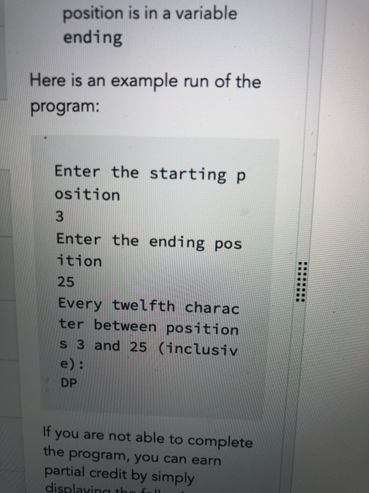 Solved 2. String Slicing - Every Twelfth Python 3 • | Chegg.com