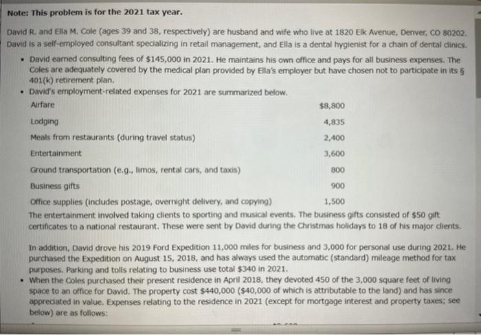 Please help with filling out form 1040 and any other | Chegg.com