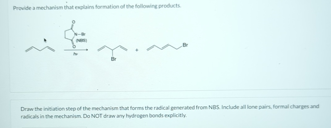 Solved Provide a mechanism that explains formation of the | Chegg.com