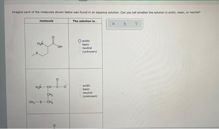 Solved Imagine each of the molecules shown below was found | Chegg.com Solved Imagine each of the molecules shown below was found | Chegg.com