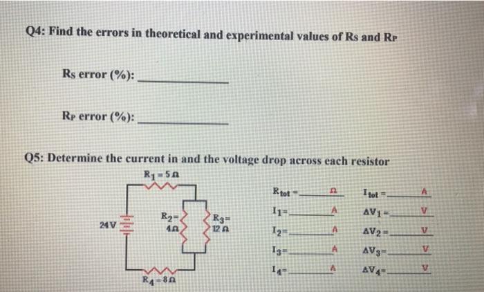 Solved Assignment: PART 1: Measurement of Single Unknown | Chegg.com