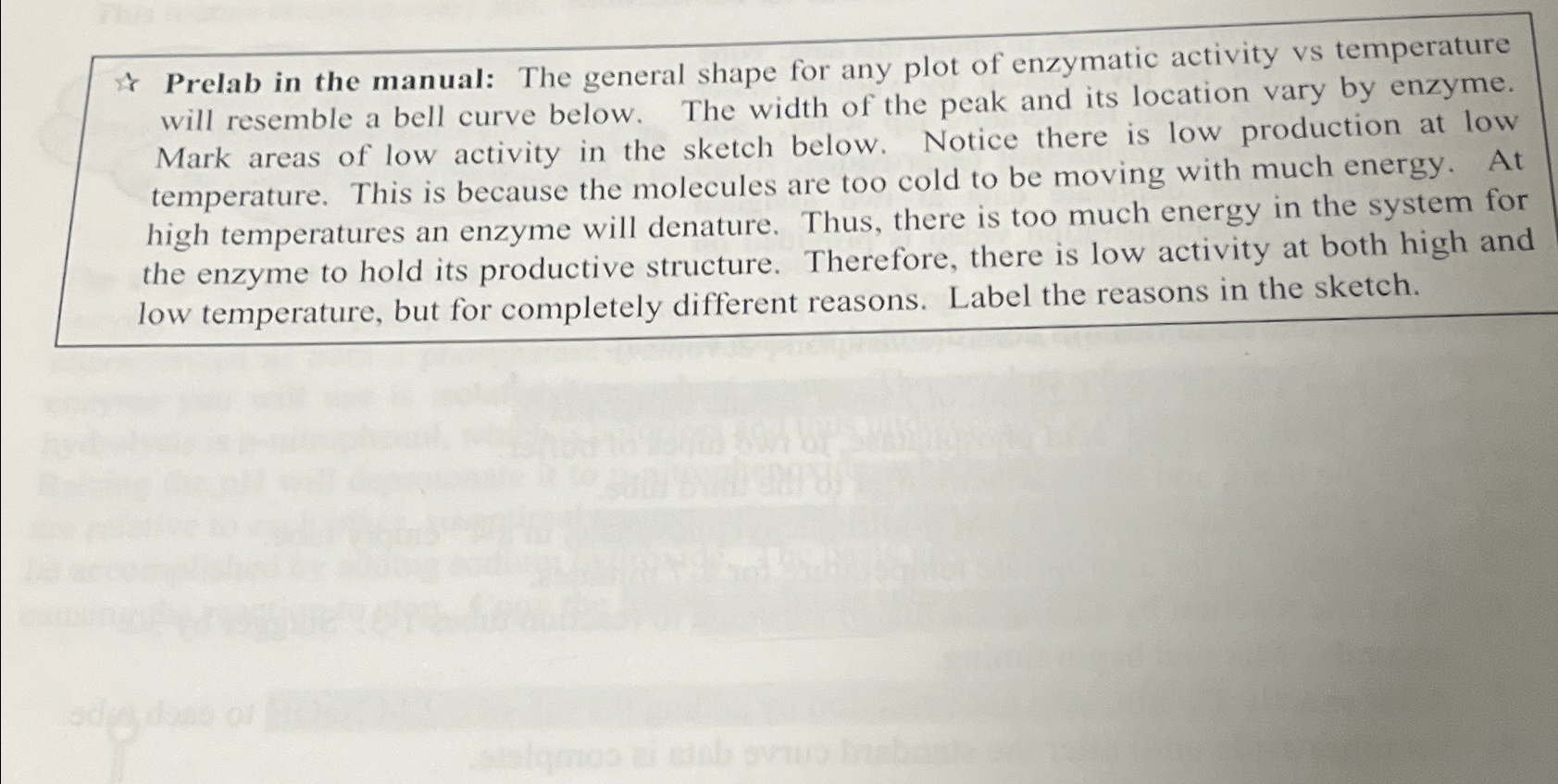Solved & Prelab in the manual: The general shape for any | Chegg.com
