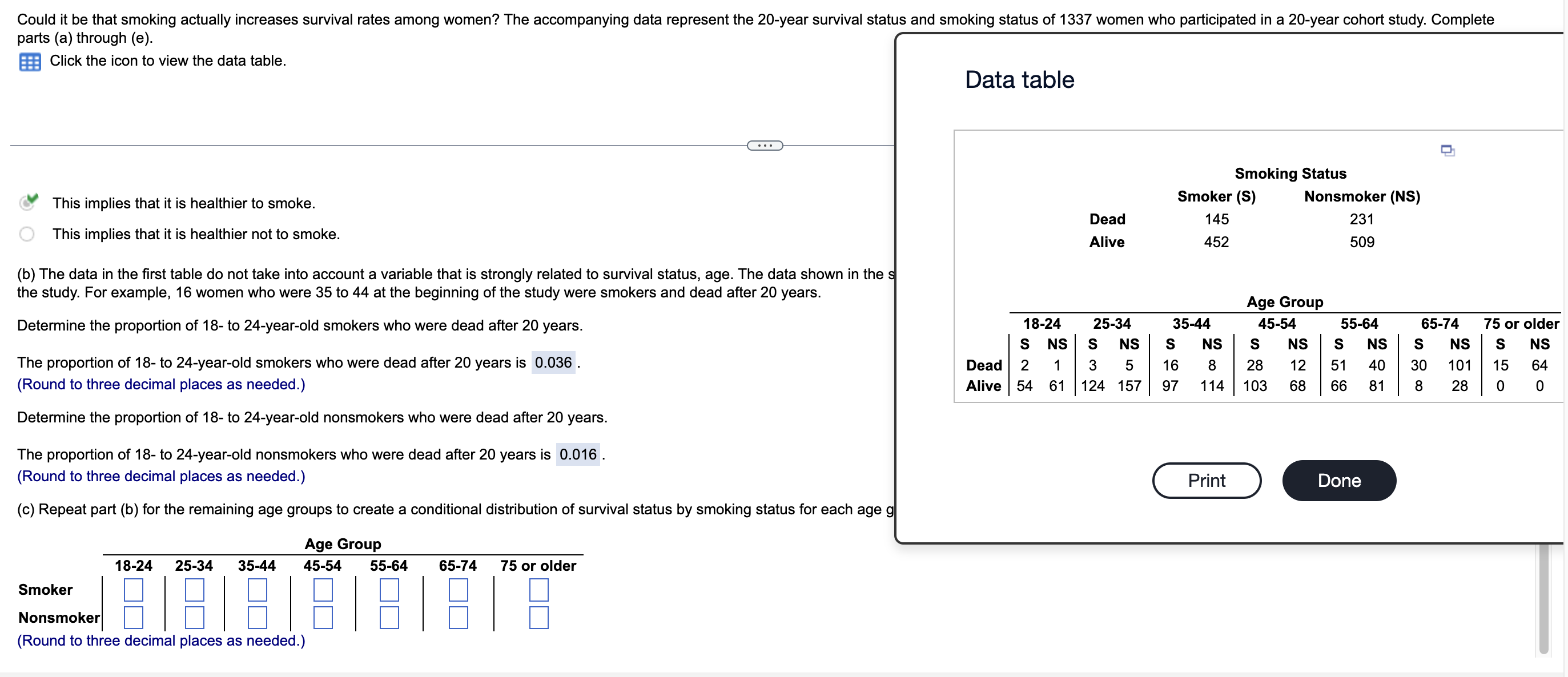 Solved parts (a) ﻿through (e).Click the icon to view the | Chegg.com