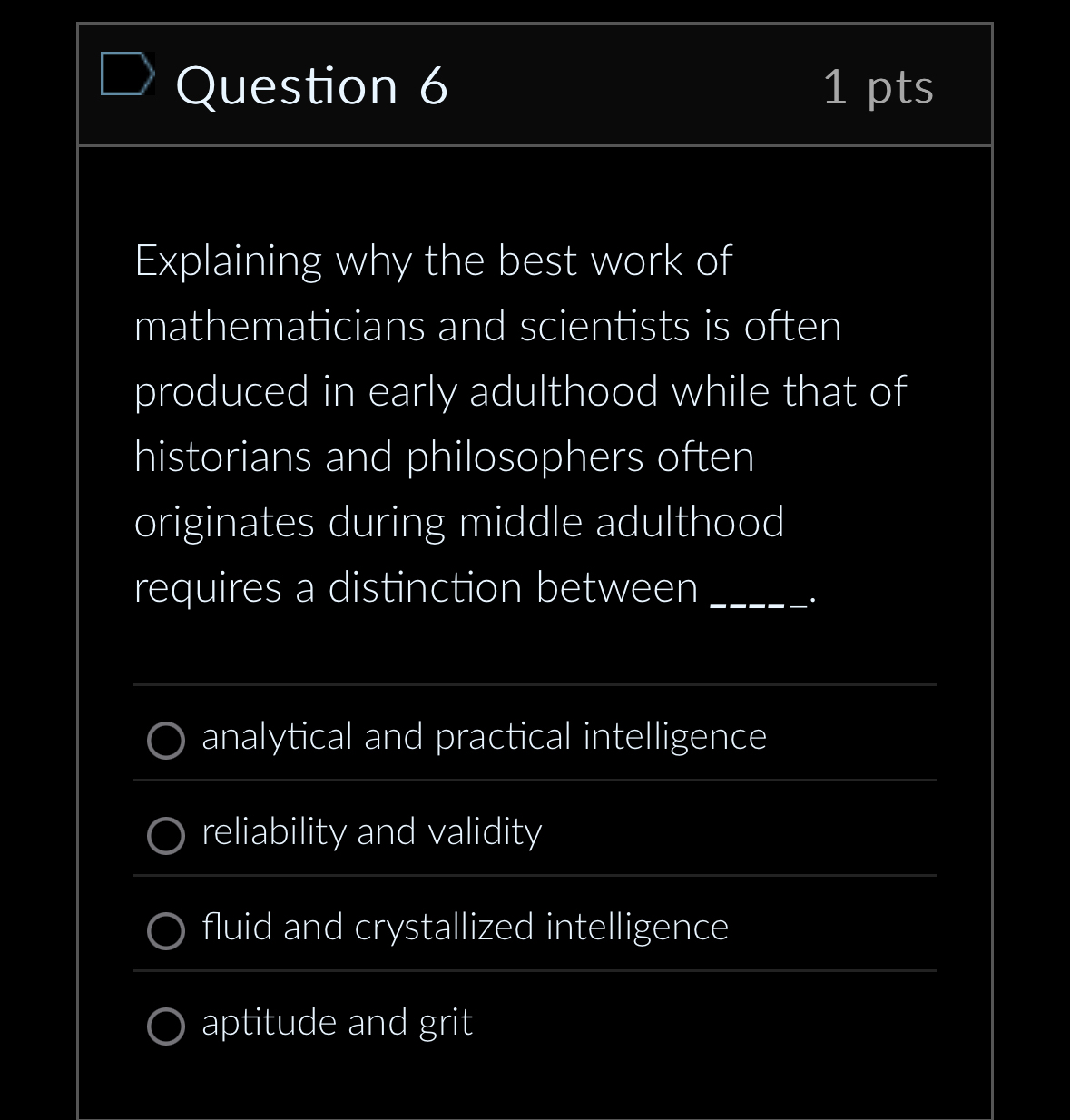 Solved Question 61 ﻿ptsExplaining why the best work of | Chegg.com
