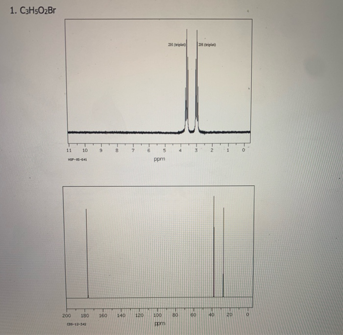 Solved Determine the structure of C9H12 based on 1H and | Chegg.com