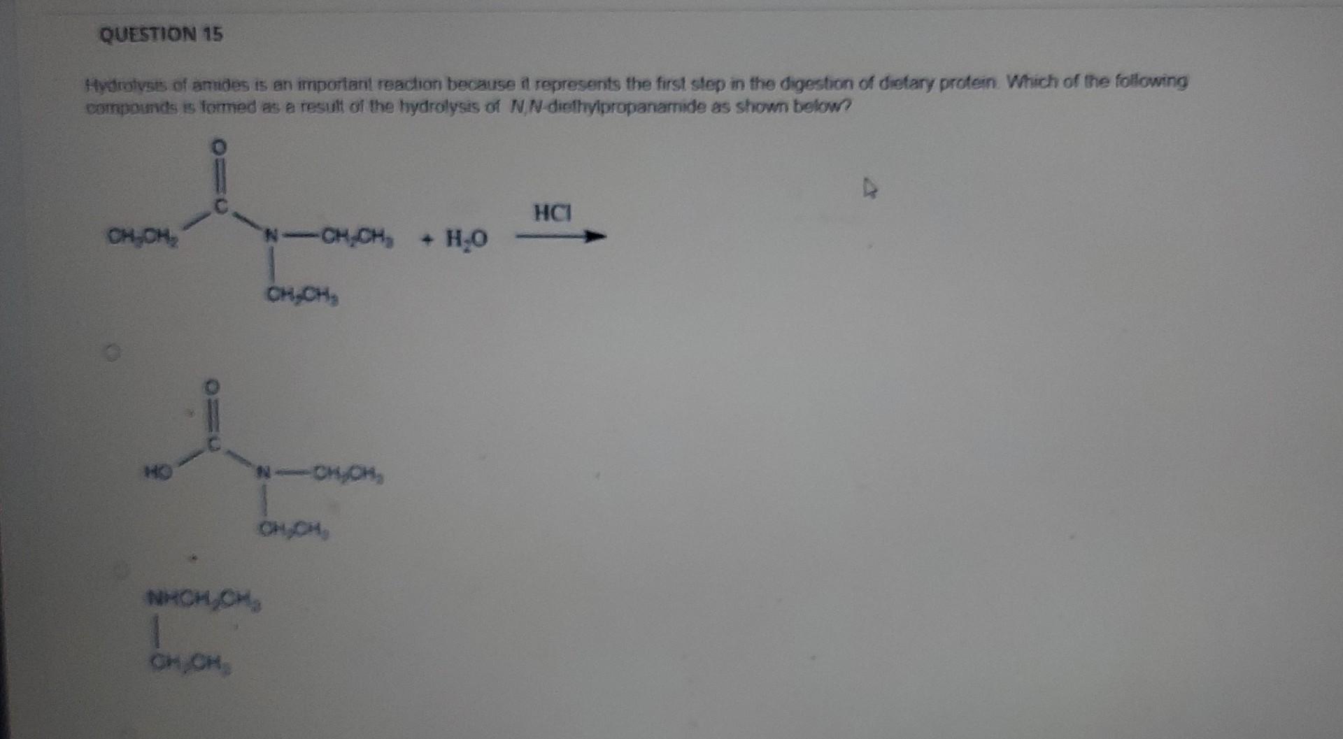 Solved Which of the following compounds CANNOT form hydrogen | Chegg.com