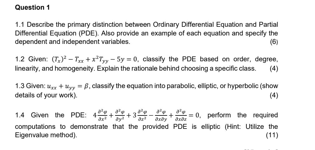 Solved Question 11.1 ﻿Describe the primary distinction | Chegg.com