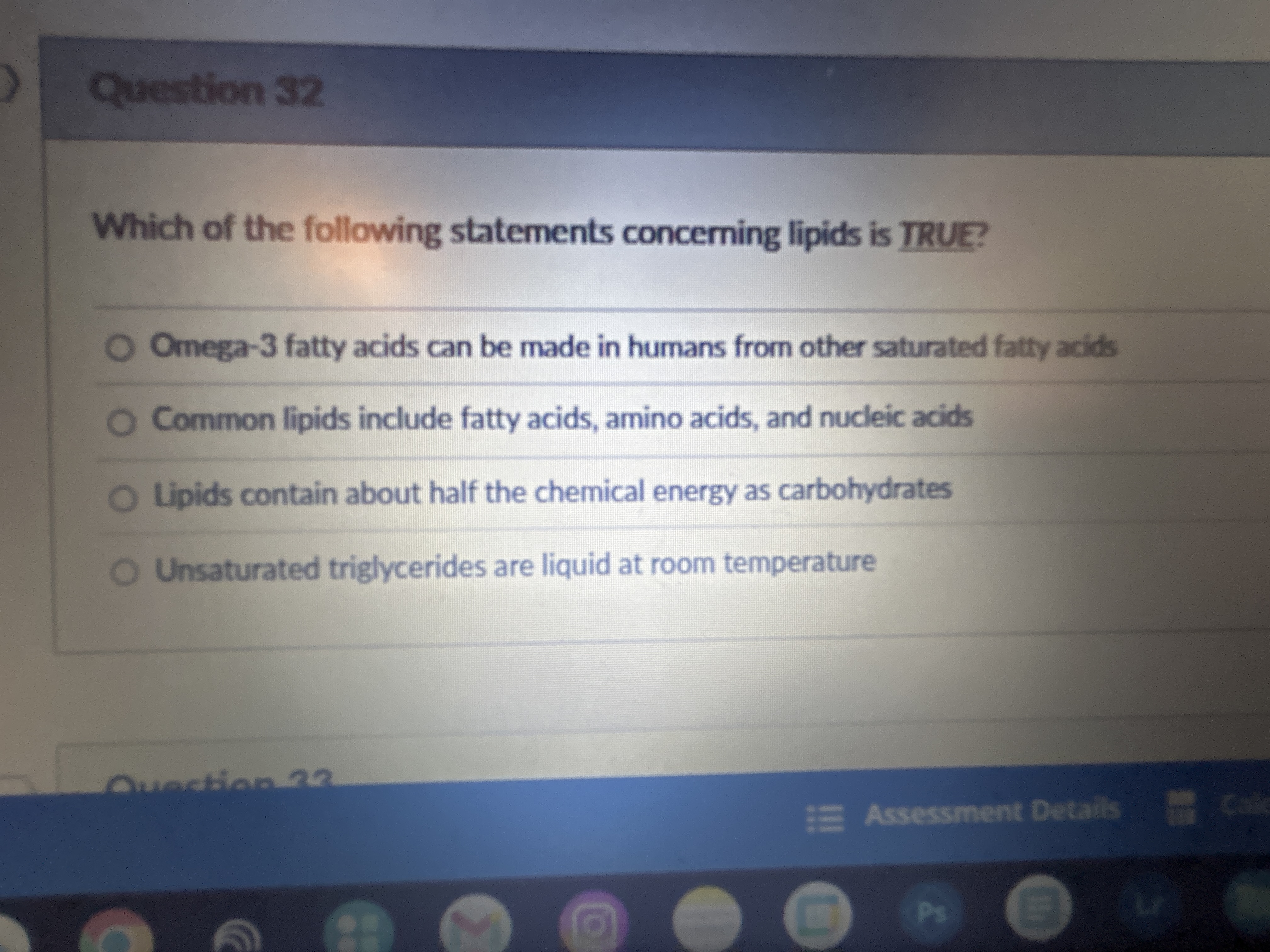 Solved Question 32Which of the following statements | Chegg.com