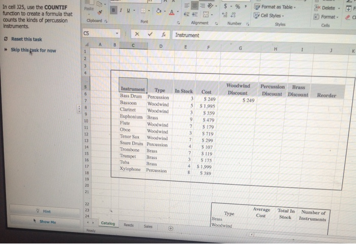 Solved File Home Insert Page Layout Data Remaining Tasks 9 | Chegg.com