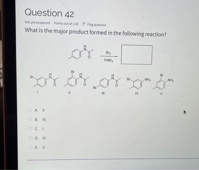 Solved What is the major product formed in the following | Chegg.com