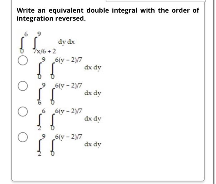 Solved Set up the iterated integral for evaluating | Chegg.com